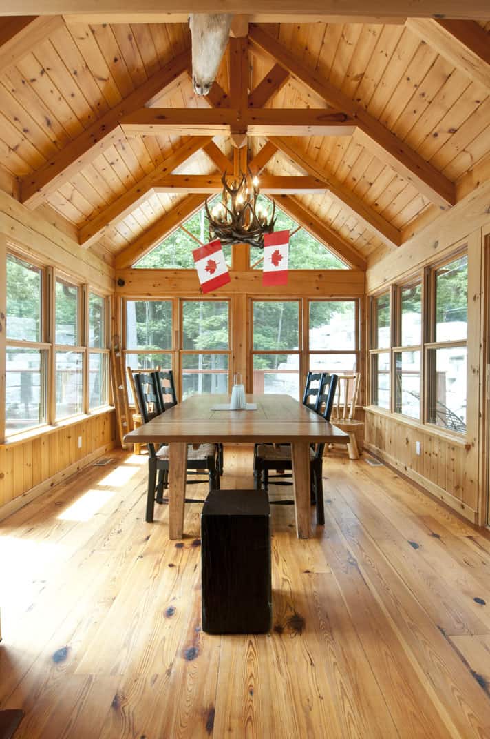 Post And Beam Sunroom - The Best Picture Of Beam