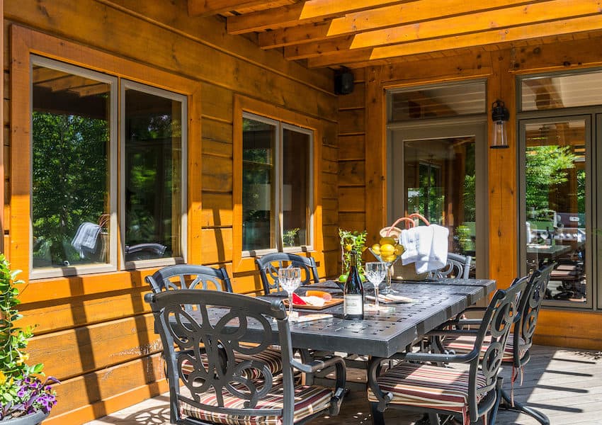 The Terrace Suite | Confederation Log & Timber Frame