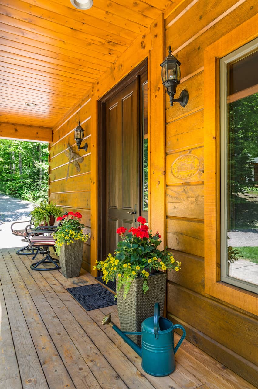 The Terrace Suite | Confederation Log & Timber Frame