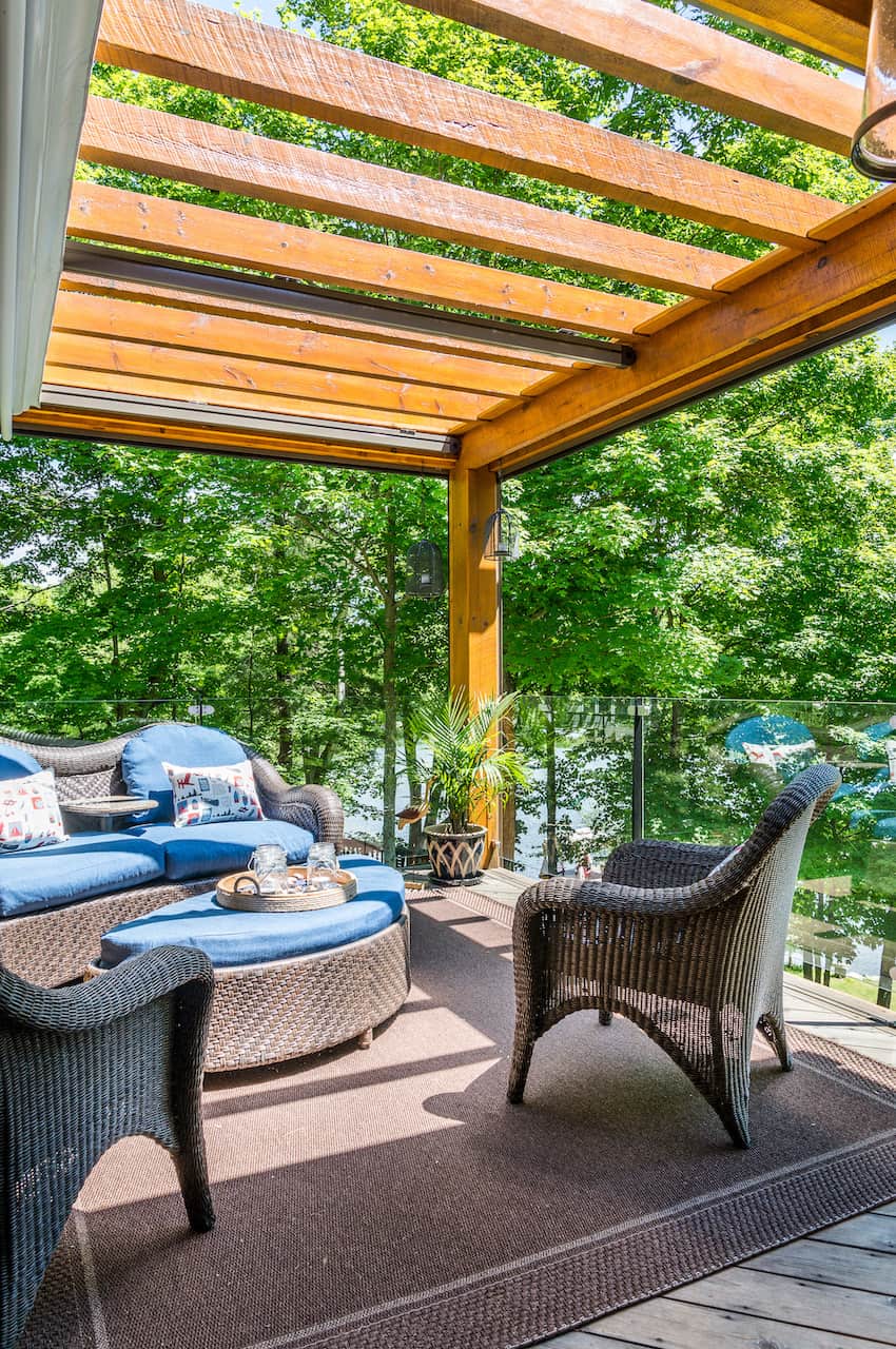 The Terrace Suite | Confederation Log & Timber Frame
