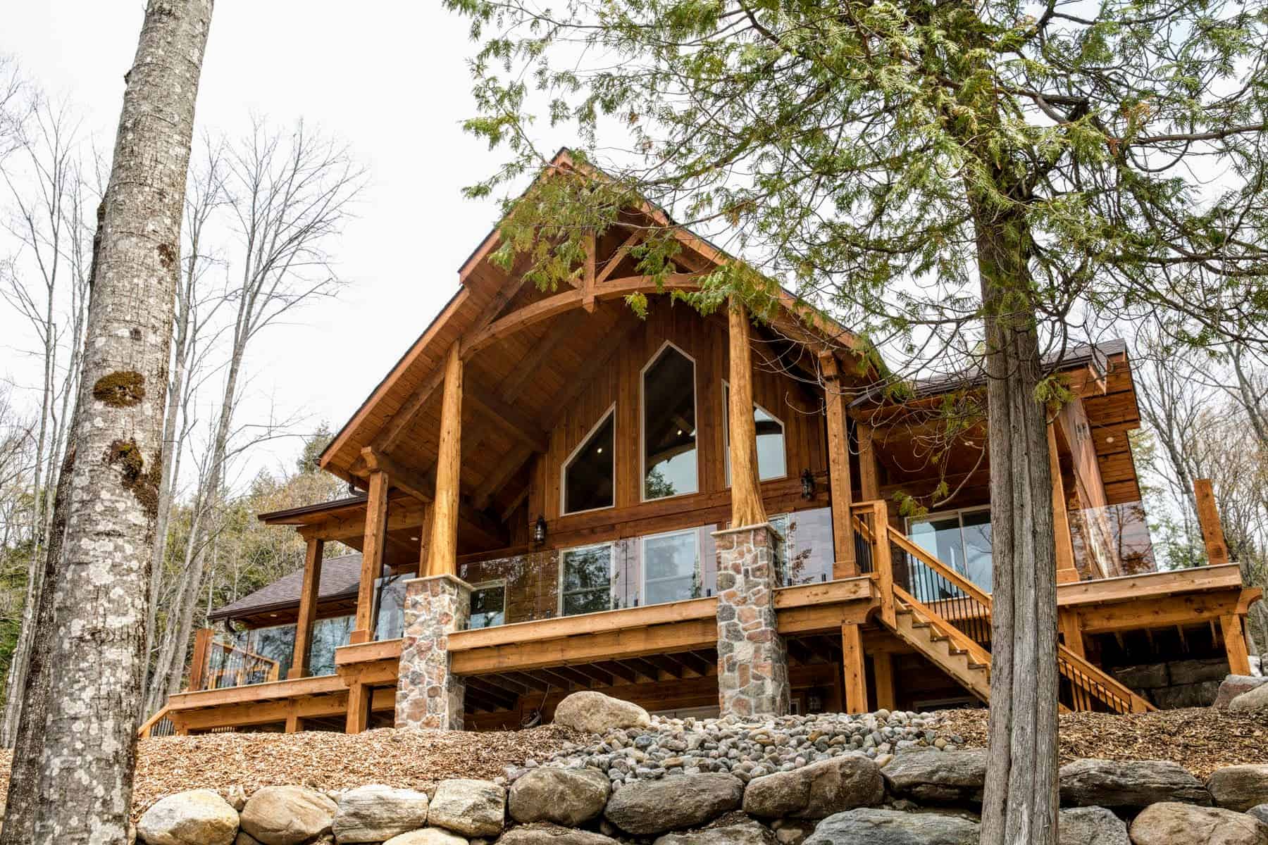 The Silver Birch | Confederation Log & Timber Frame