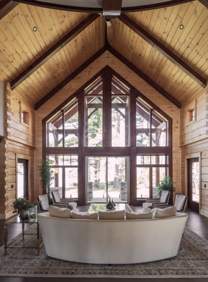 How it works - 1867 Confederation Log and Timber Frame