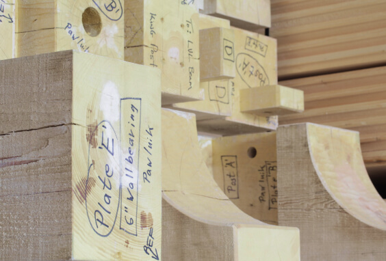 How it works - 1867 Confederation Log and Timber Frame