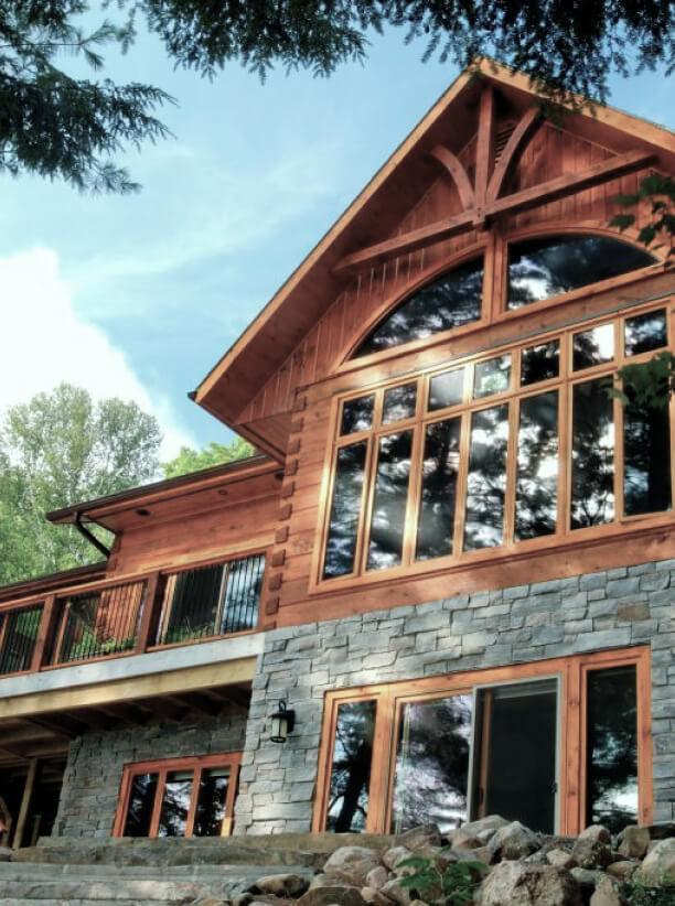 How it works - 1867 Confederation Log and Timber Frame